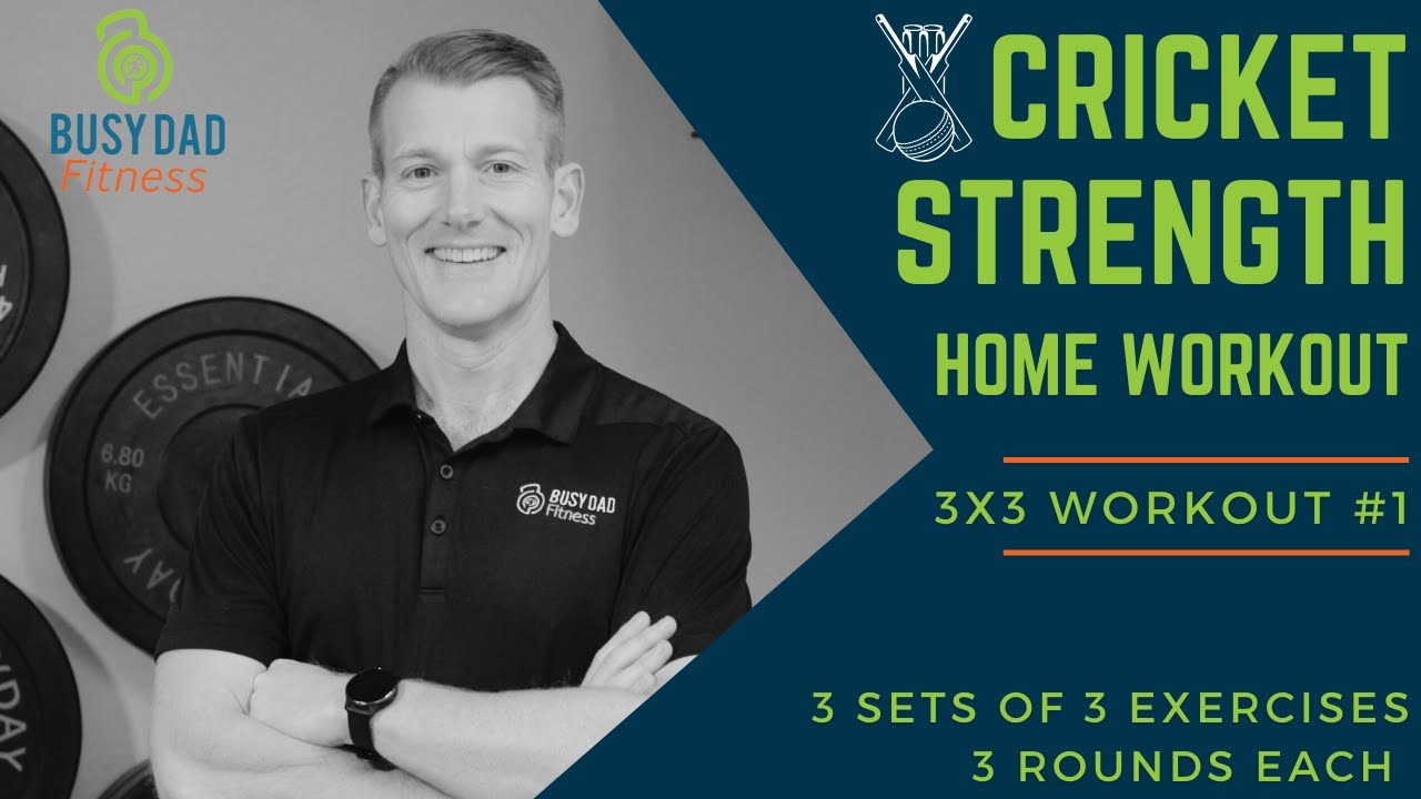 Cricket Strength BW Workout #1 3x3 (Demo) - YouTube