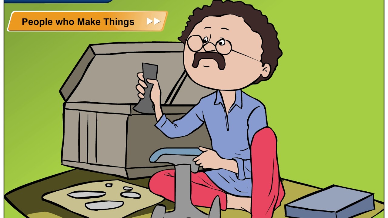 People who Make Things | Environmental Studies Class 2 - YouTube
