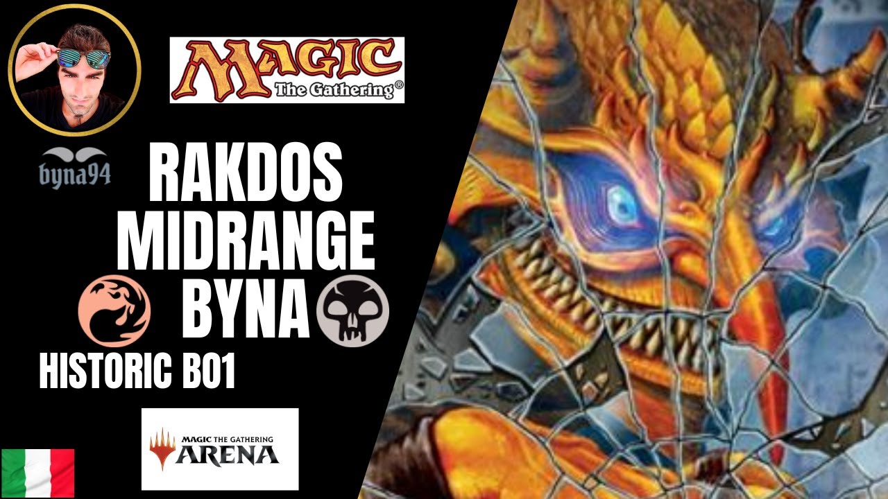 RAKDOS MIDRANGE BYNA Historic BO1 #mtgarena #mtgita #mtg - YouTube