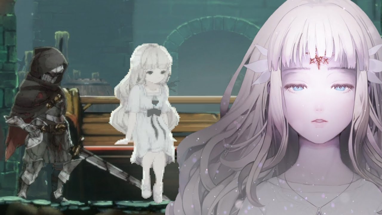 [PC] Ender Lilies [Girl awakening / Boss Guardian Siegrid] - YouTube