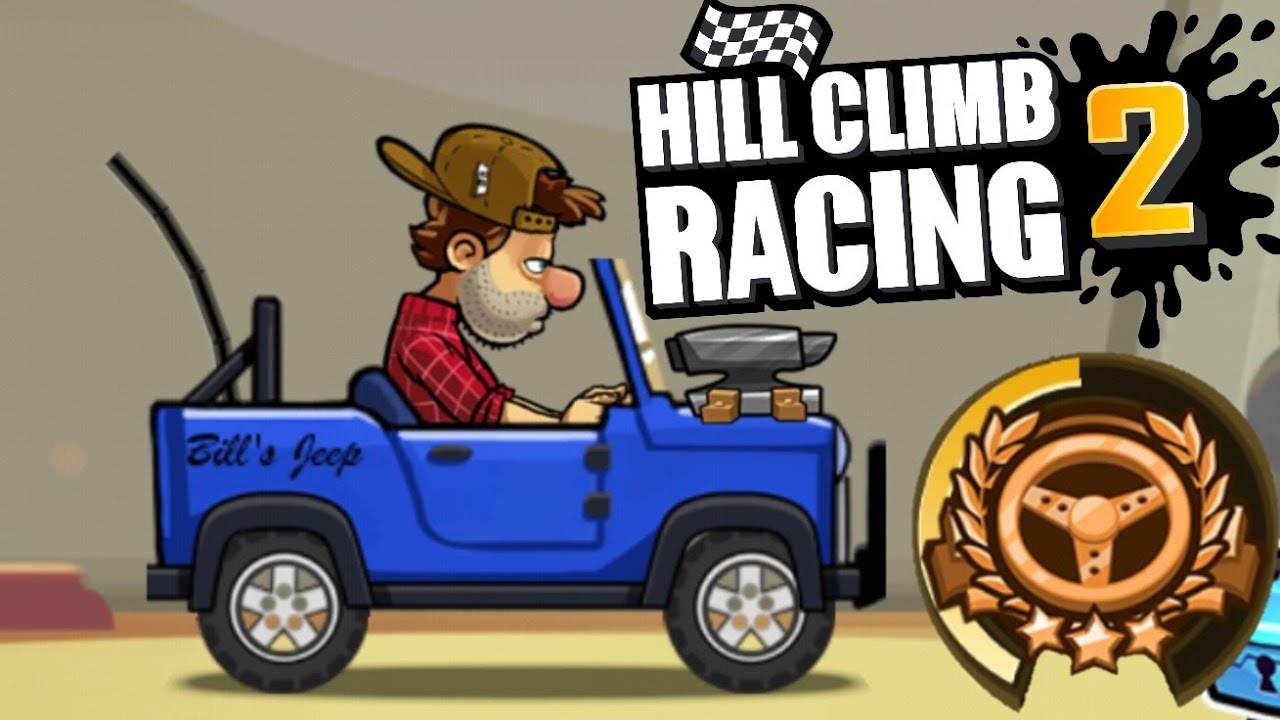 Jeep Car vs Bronze LEAGUE | Hill Climb Racing 2 - YouTube