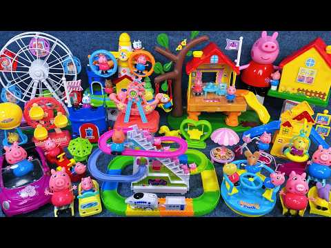 13 Minutes Satisfying with Unboxing Peppa Pig Tree House & Super Slide Park Playset ASMR｜Review Toys