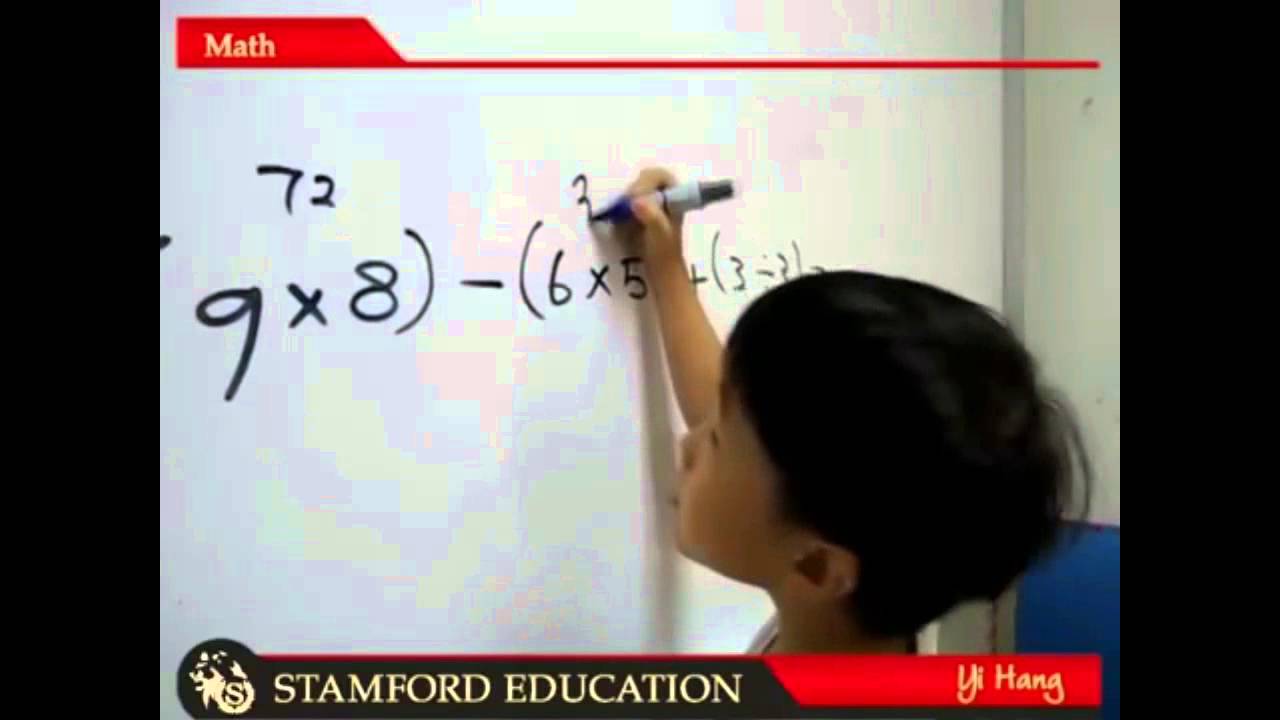 Stamford Education - Yi Hang Math Stage 2 Multiplication - YouTube