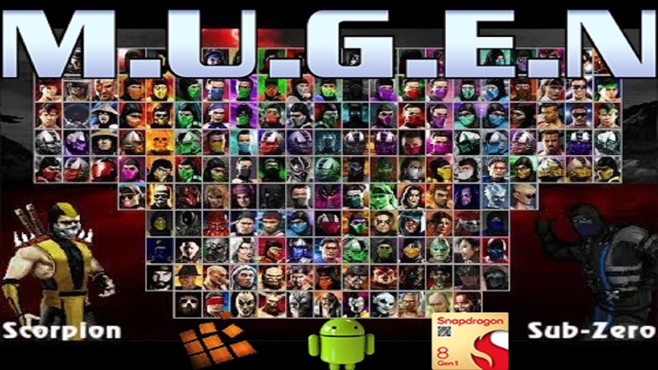 M.U.G.E.N MK Project on Exagear v5.04 - YouTube