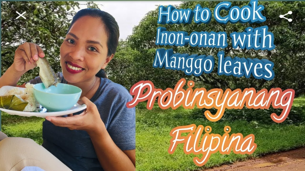 How to cook Inun-onan with Manggo Leaves - YouTube