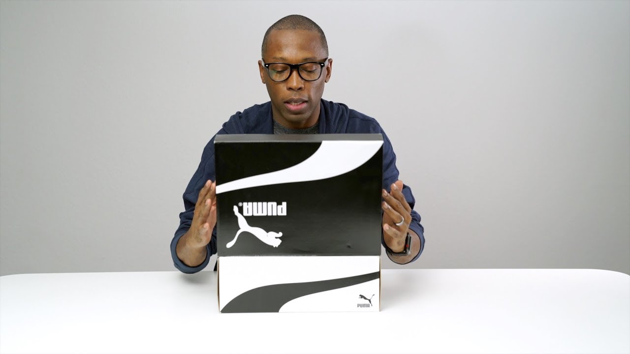 UNBOXING: A SPECIAL SCARY SNEAKER Delivery From PUMA - YouTube