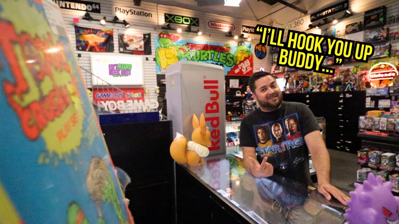 I think I got a DEAL at Retro Rick's Gamepoint? - YouTube