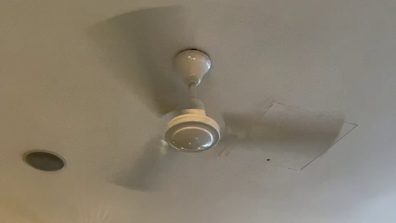 Newlec industrial ceiling fan in kimos, Liverpool - YouTube