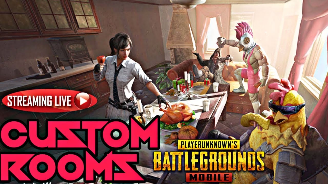 pubg custome rooms - YouTube