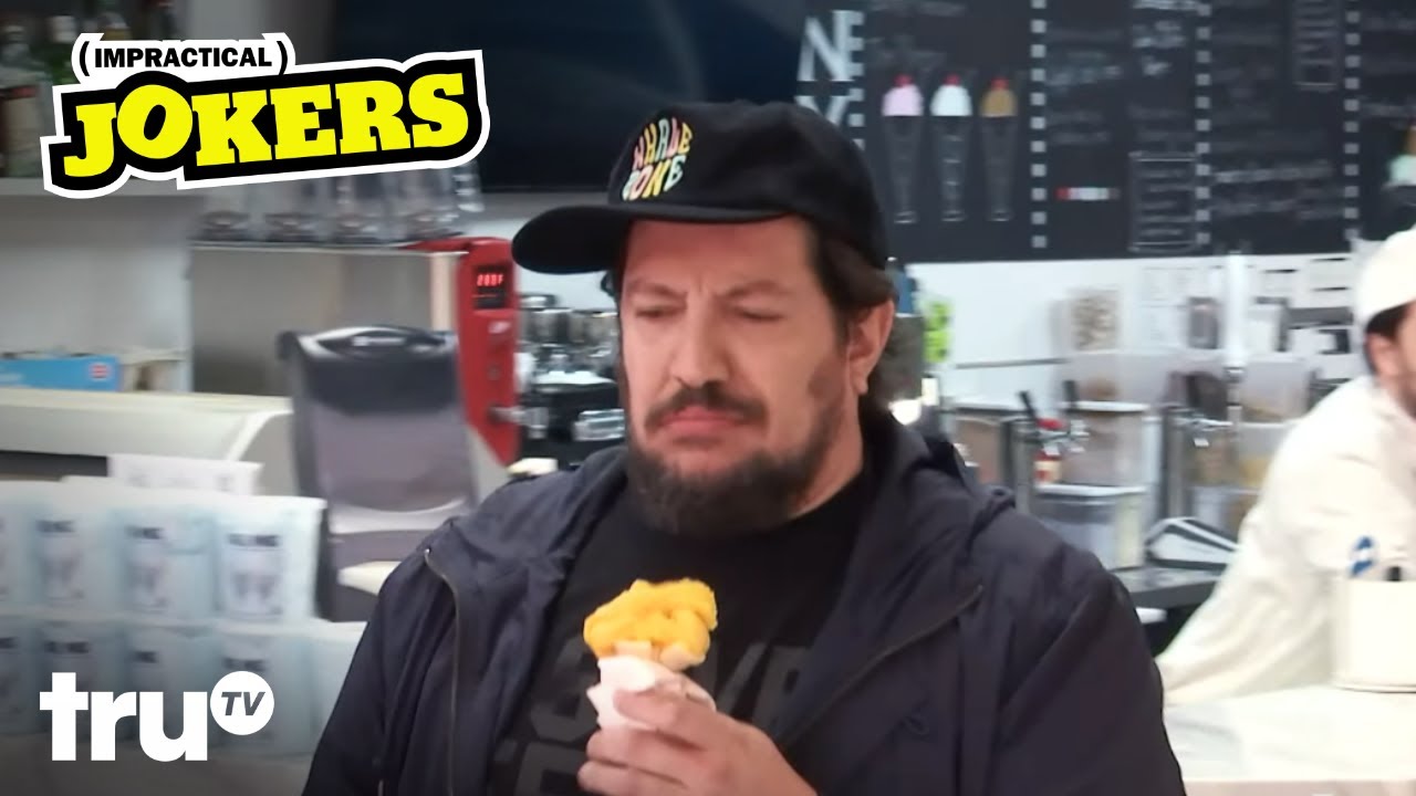 Sal Eats Ice Cream Off The Floor (Clip) | Impractical Jokers | truTV - YouTube