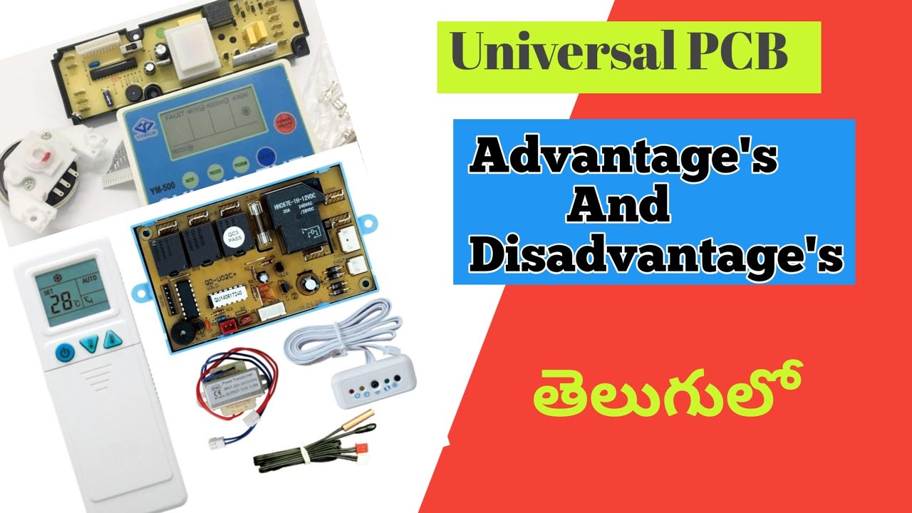 Advantages and Disadvantages of Universal PCB | Ac Repair | Fridge ...