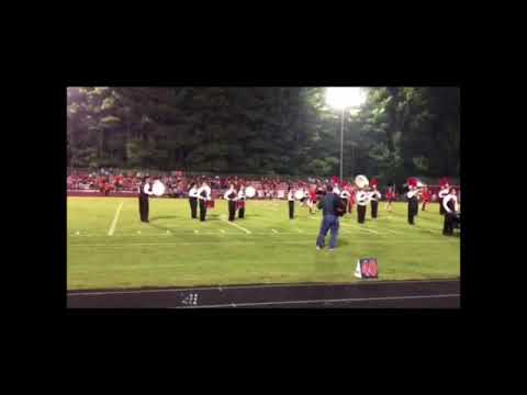 Forbush High School Marching Band September 8 2017 - YouTube