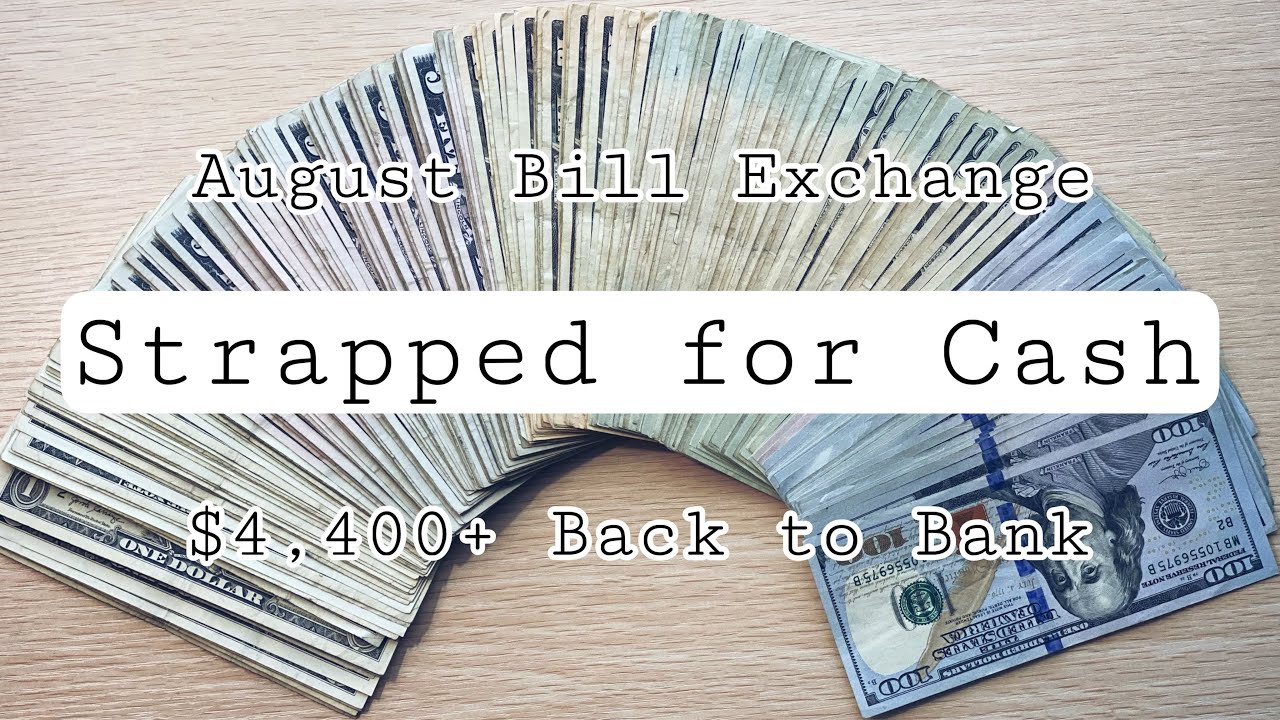 August Bill Condensing || $4,400+ || Bill Exchange || Challenge ...