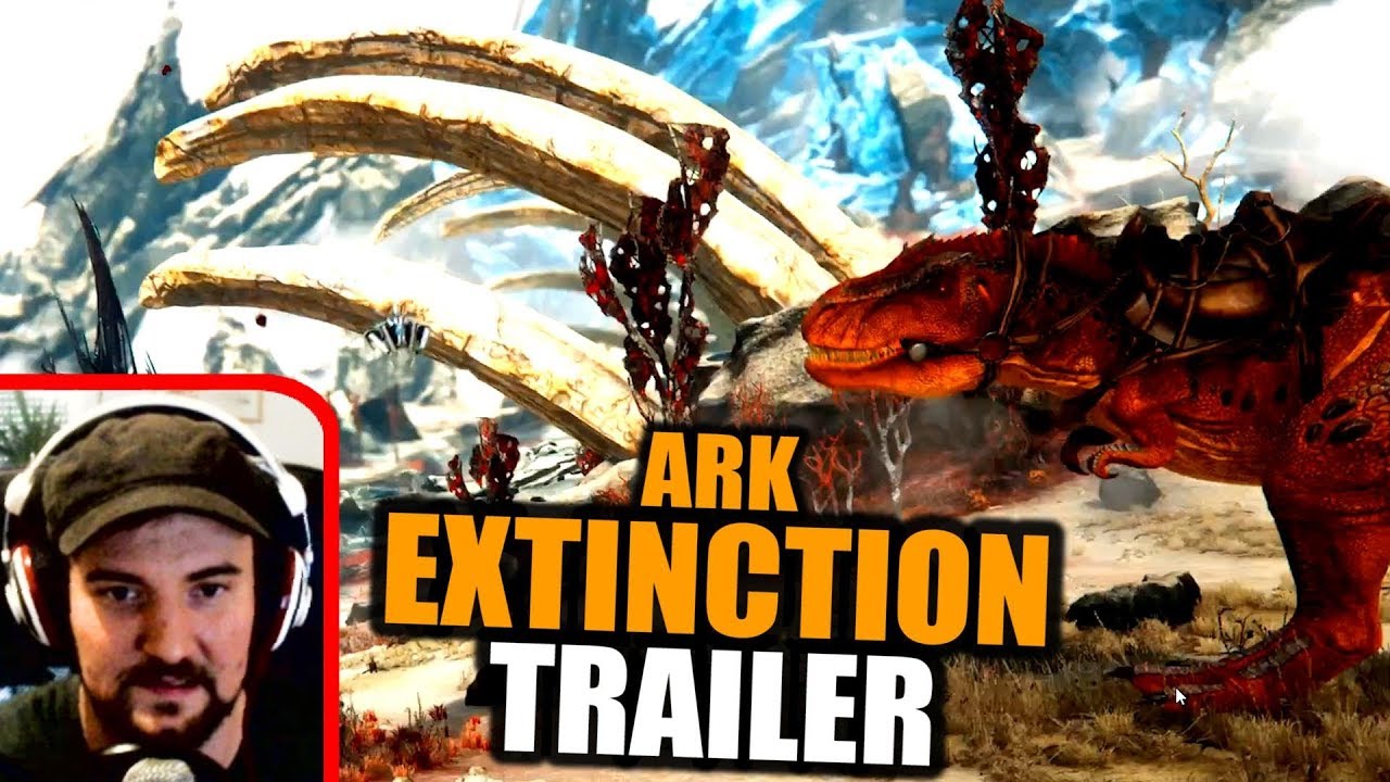 Wir reagieren auf Ark Extinction DLC Trailer - YouTube
