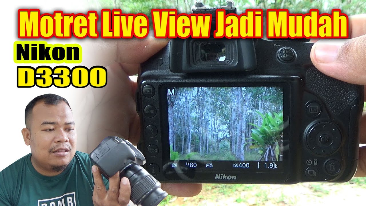 Cara Merubah Shutter Speed Diafragma dan ISO di Mode Live View Nikon ...