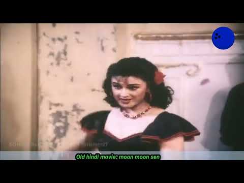 old Hindi movie : moon  moon sen.