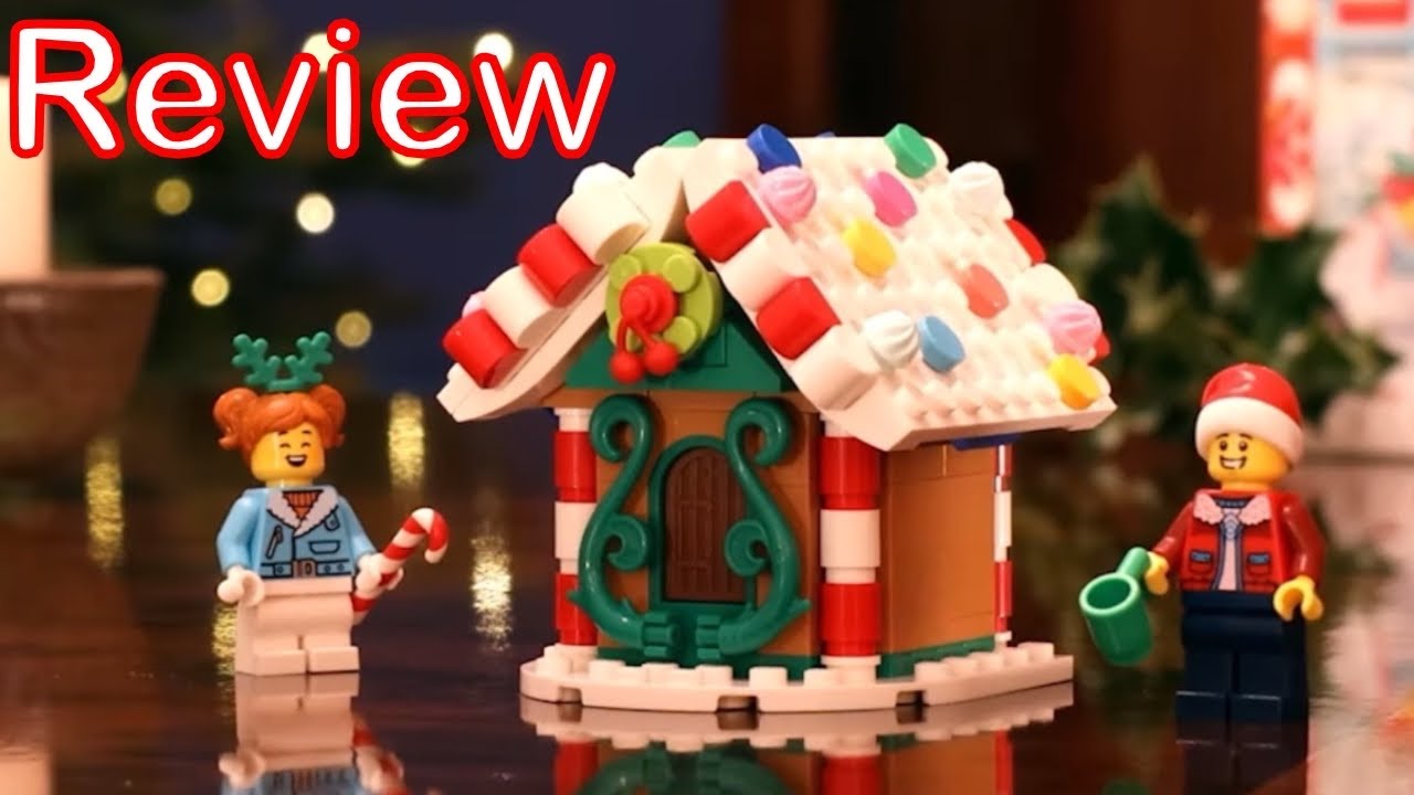 LEGO Barnes & Noble Exclusive Gingerbread Lane Review! (6550806) - YouTube