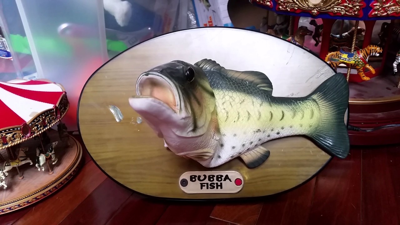Bubba fish reupload (like largemouth lou) singing fish - YouTube