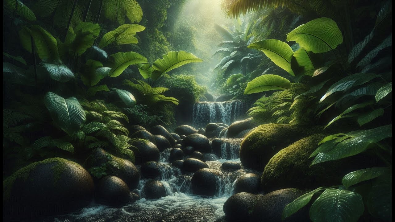 Soothing Waterfall Sounds and Relaxing Piano Music for Deep Sleep ...