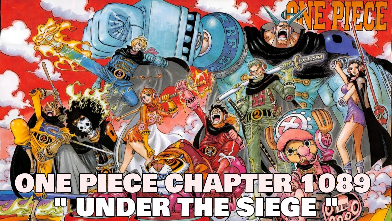 One piece Chapter 1089 " under The siege " #onepiece - YouTube