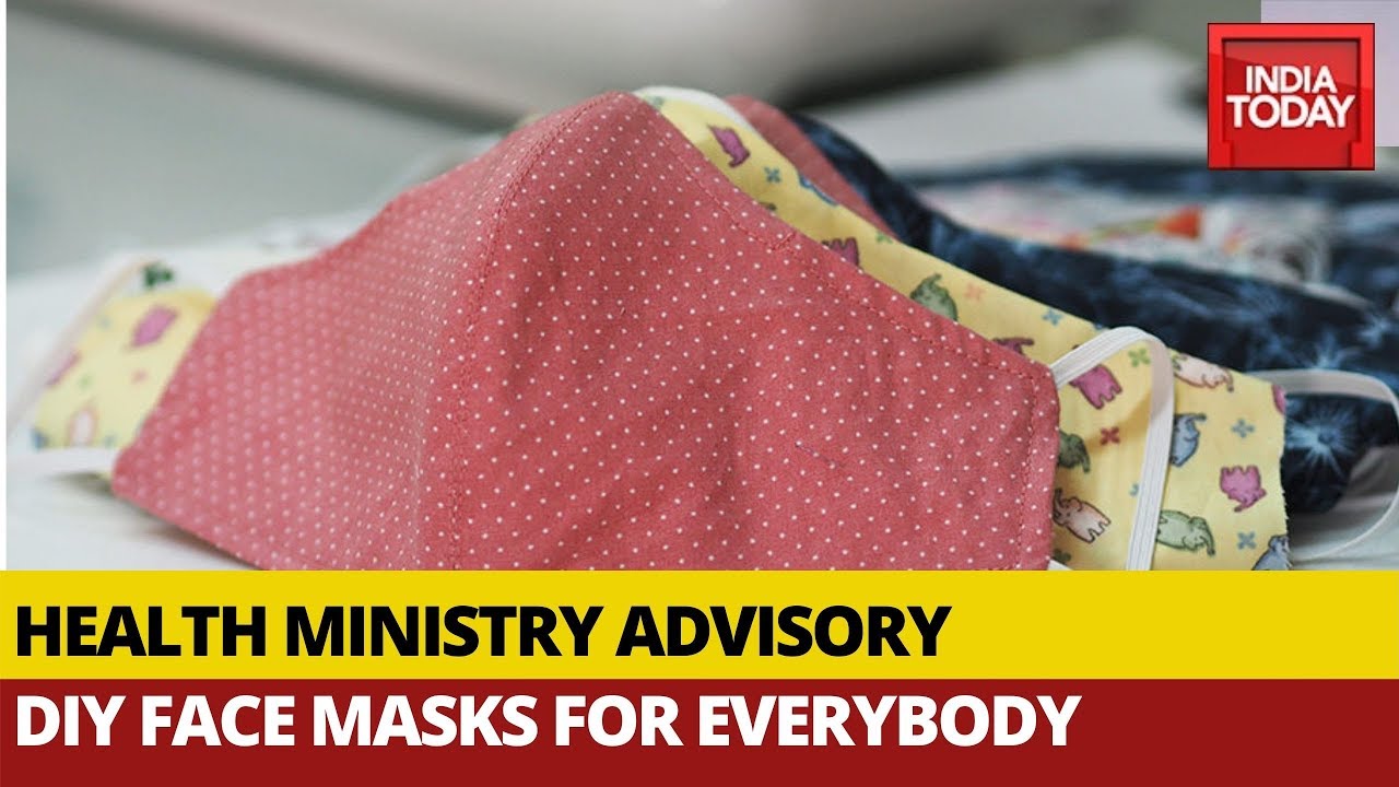 Health Ministry Recommends Home-Made Face Masks For All | Watch - YouTube