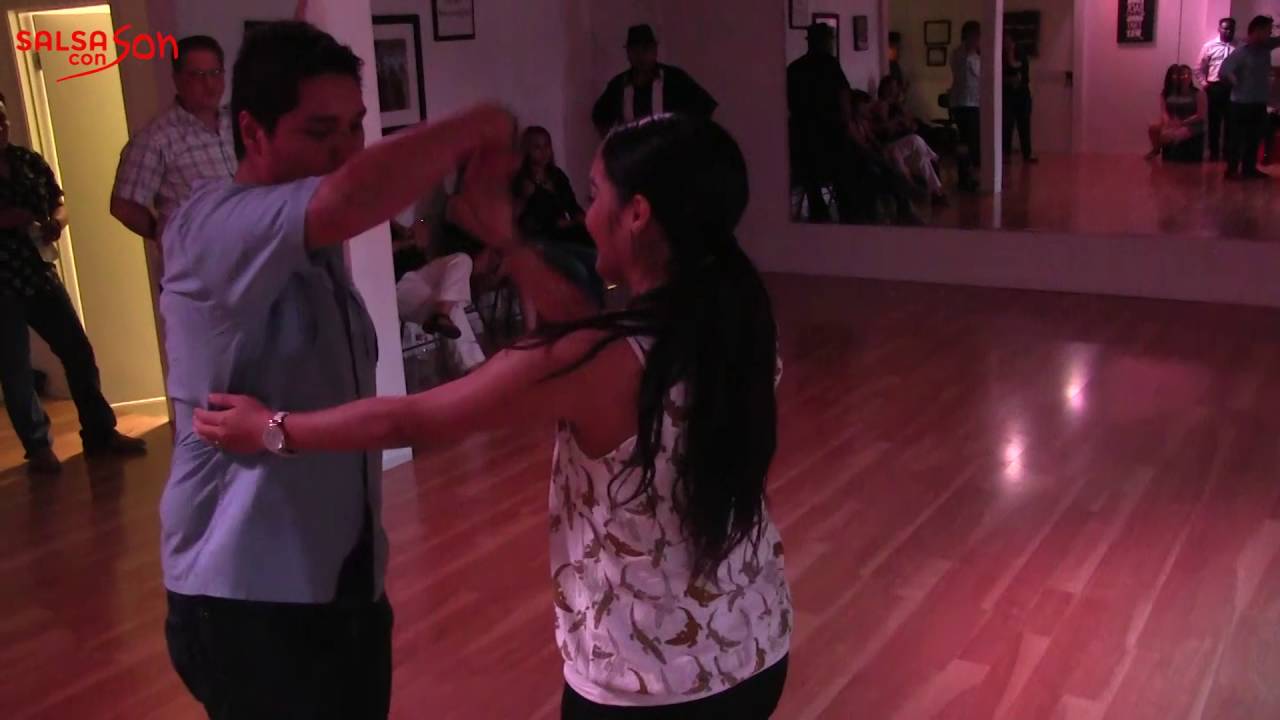 Yoshi and Sol at Salsa con Son's Salsa Bootcamp - YouTube