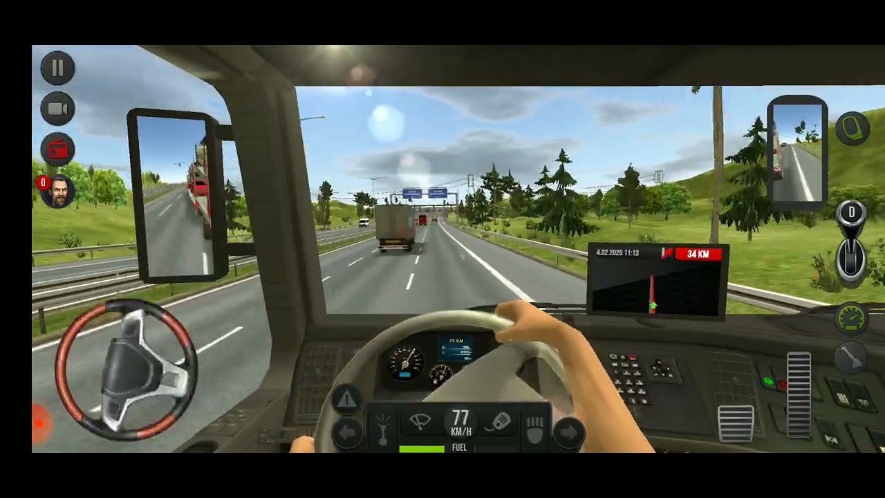 police 🚨 ruk liya truck simulator game - YouTube