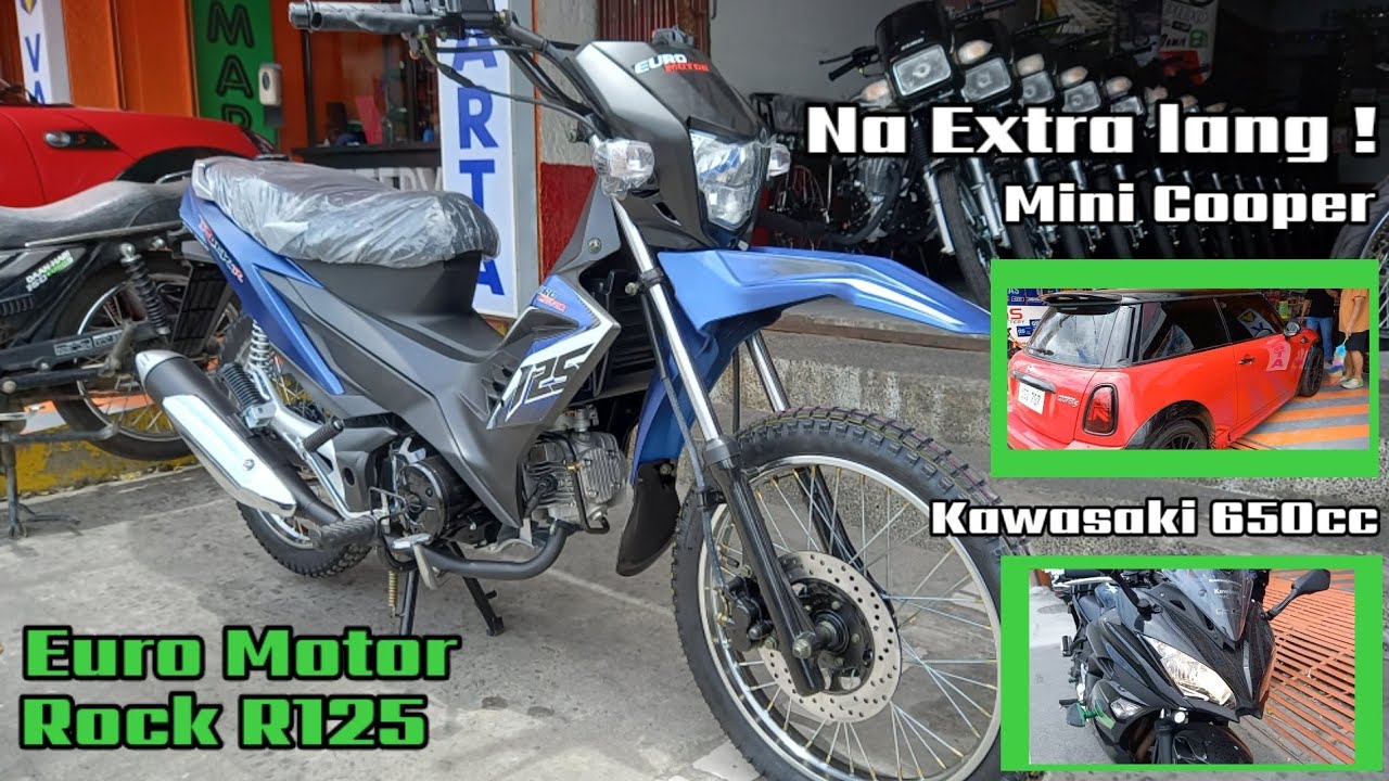 Bagong Rock R125 Euro Motor l Specs, Review & Price! - YouTube