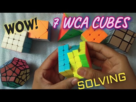 😃 MANY WCA CUBE SOLVING TUTORIAL - YouTube