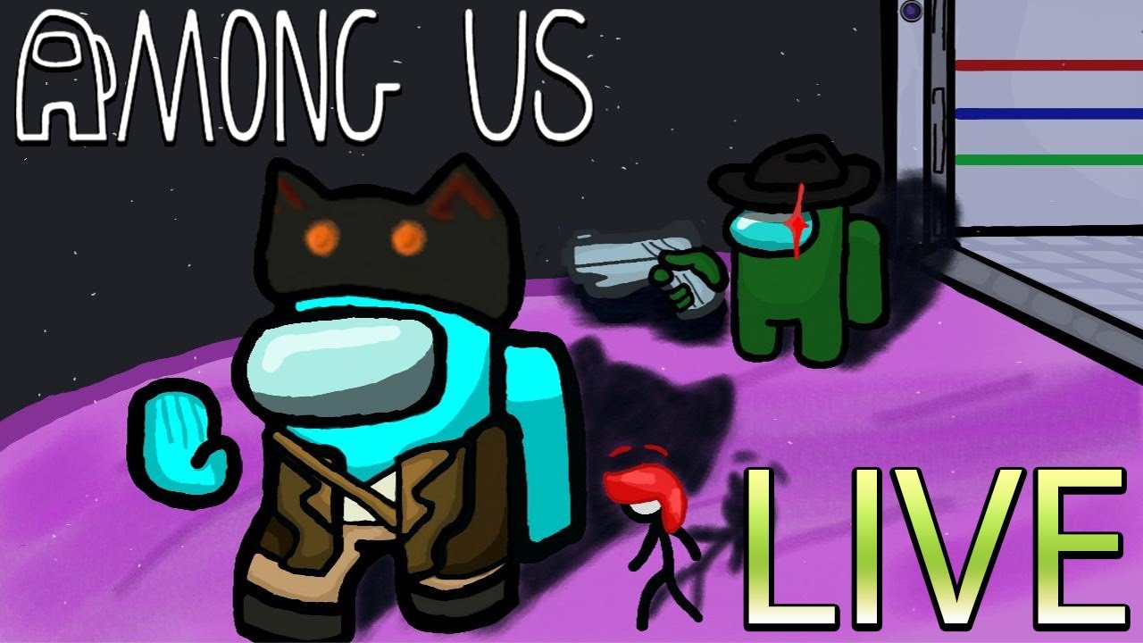 AMONG US *LIVE STREAM* - YouTube