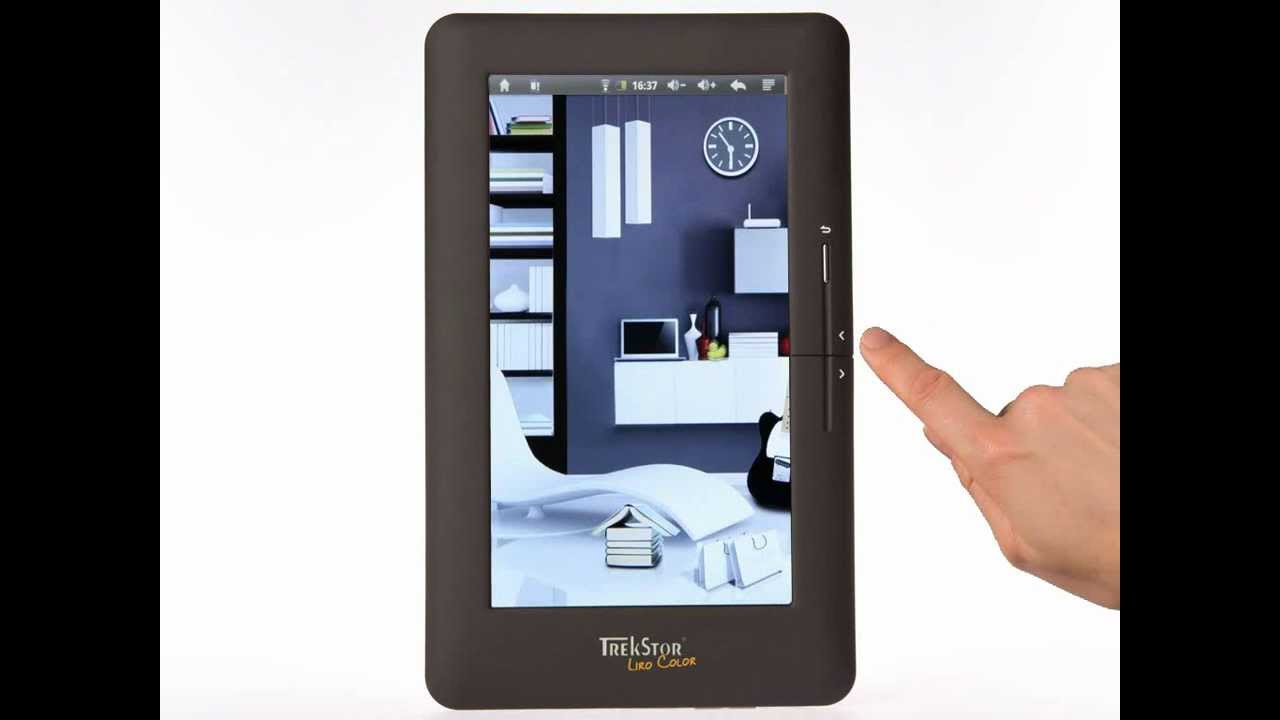 TrekStor Liro Color - YouTube