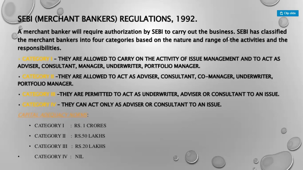 SEBI Guideline for Primary Market - YouTube