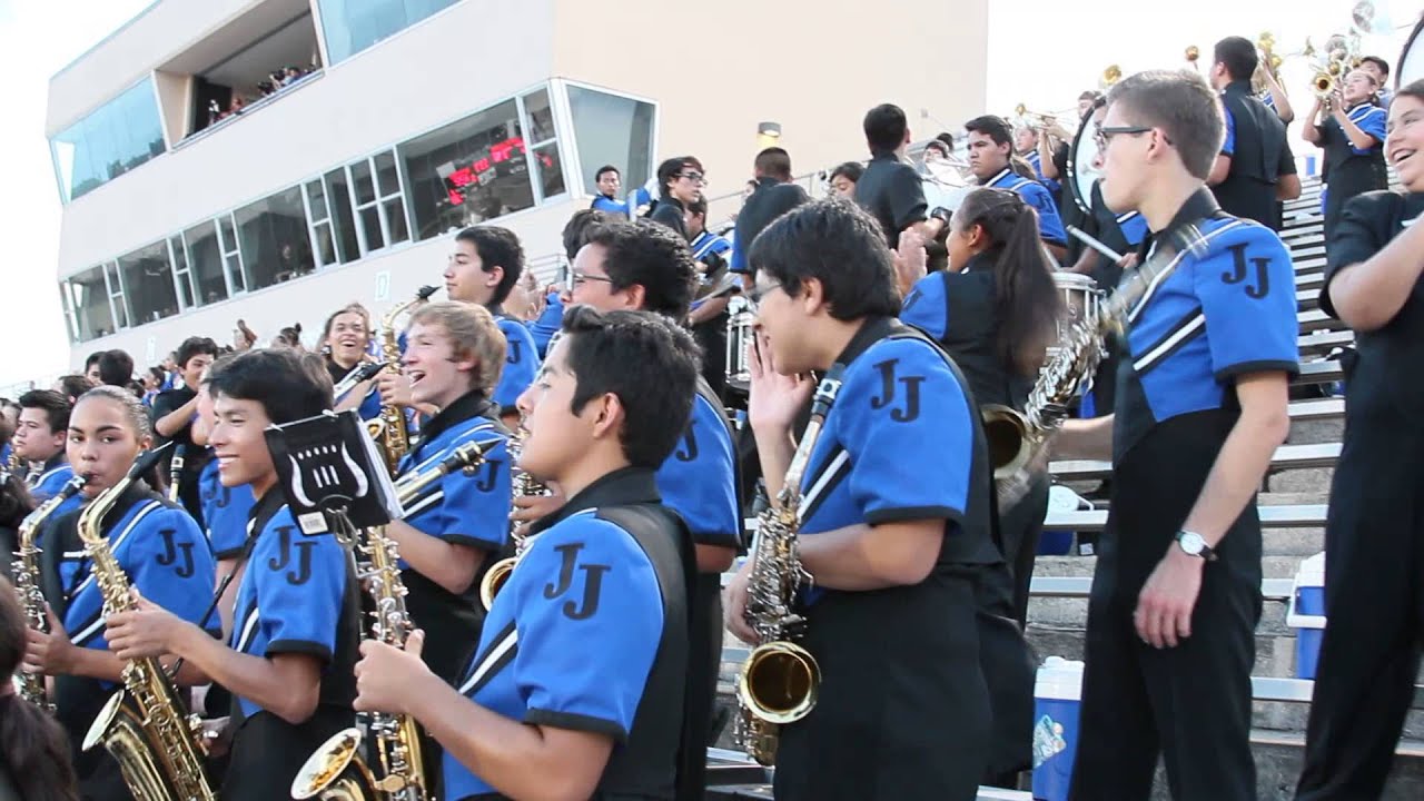 JOHN JAY MARCHING BAND- HEY GO MUSTANGS - YouTube