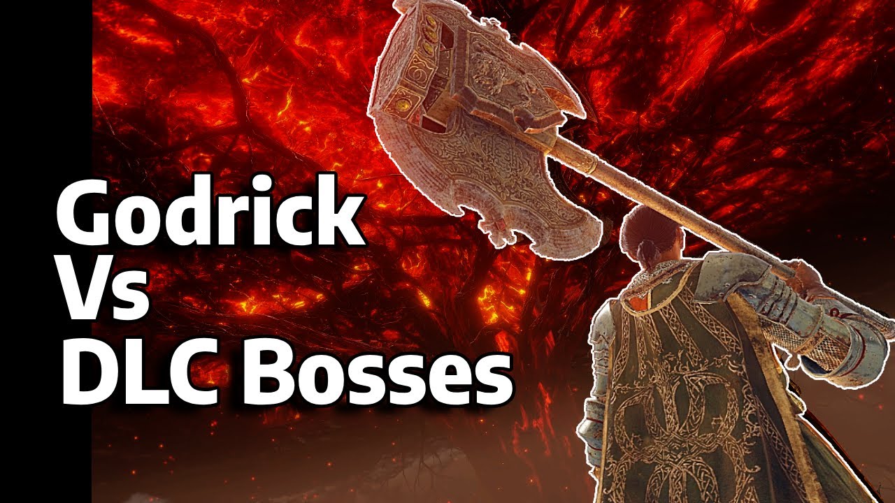 Elden Ring GODRICK Vs DLC Bosses Cosplay Playthrough Series - YouTube