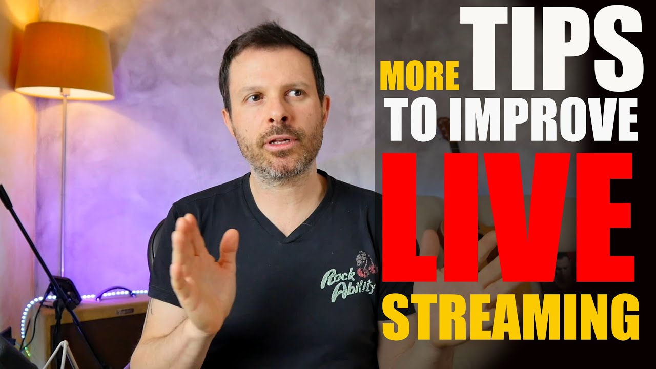 IMPROVE LIVE STREAMING | PART 2 - Bonus tips for Audio / Video ...