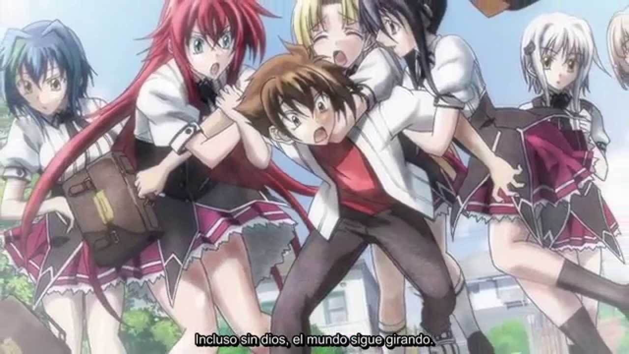 High School DxD New Escena final + Ending full (Clip capitulo 12) - YouTube