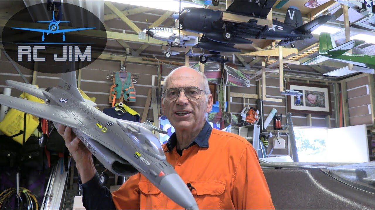 FMS F-16 EDF Jet Landing Gear Repair - YouTube