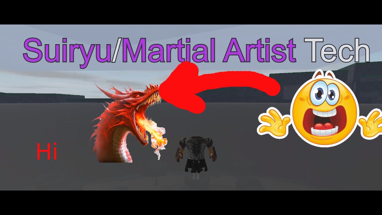 Suiryu/Martial Artist Vanishing Kick Tech | The Strongest Battlegrounds ...