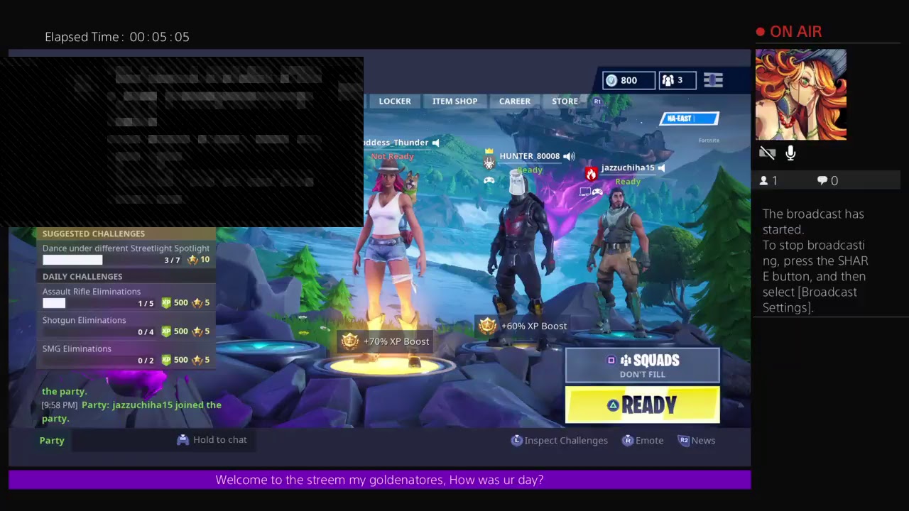 Fortnight Call out challenge with friends - YouTube