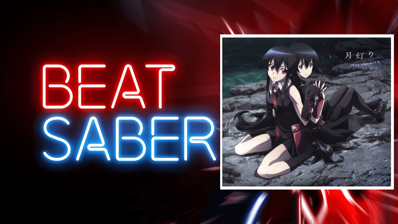 Beat Saber "Tsuki Akari" song - YouTube