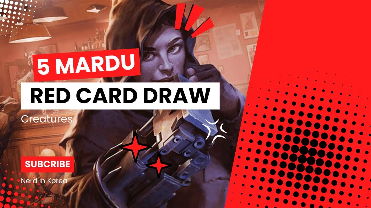 Top 5 Budget Mardu Red Card Draw Creatures - YouTube