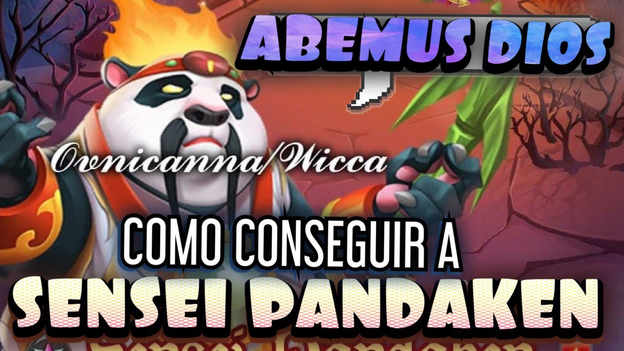 ABEMUS DIOS!! SENSEI PANDAKEN "COMO CONSEGUIRLO"- MONSTER LEGENDS - YouTube