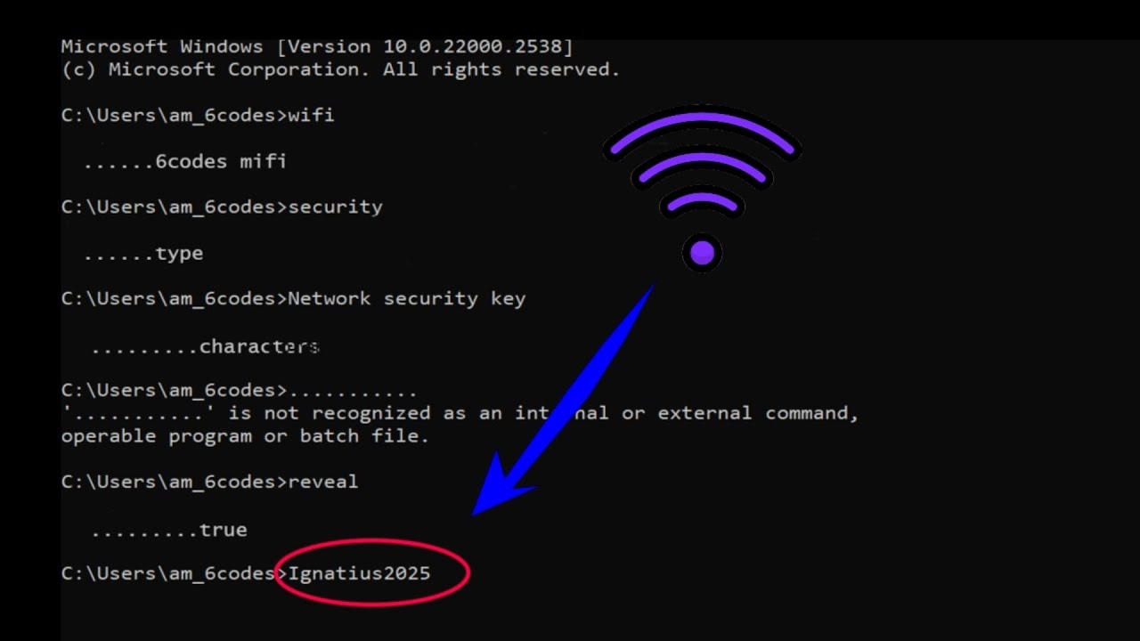 How to reveal a wifi password - YouTube