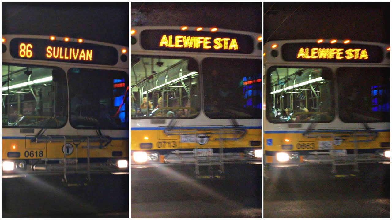 MBTA Bus Action: Red Line Shuttle Edition | Early 2020 [HD] - YouTube