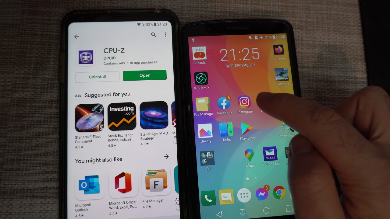 Is my Android phone 32-bit or 64-bit? (CPU-Z) - YouTube