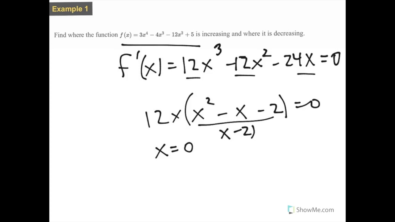 Math 2413 Calculus 1 Section 4 3 Lesson part 1 How F Affects