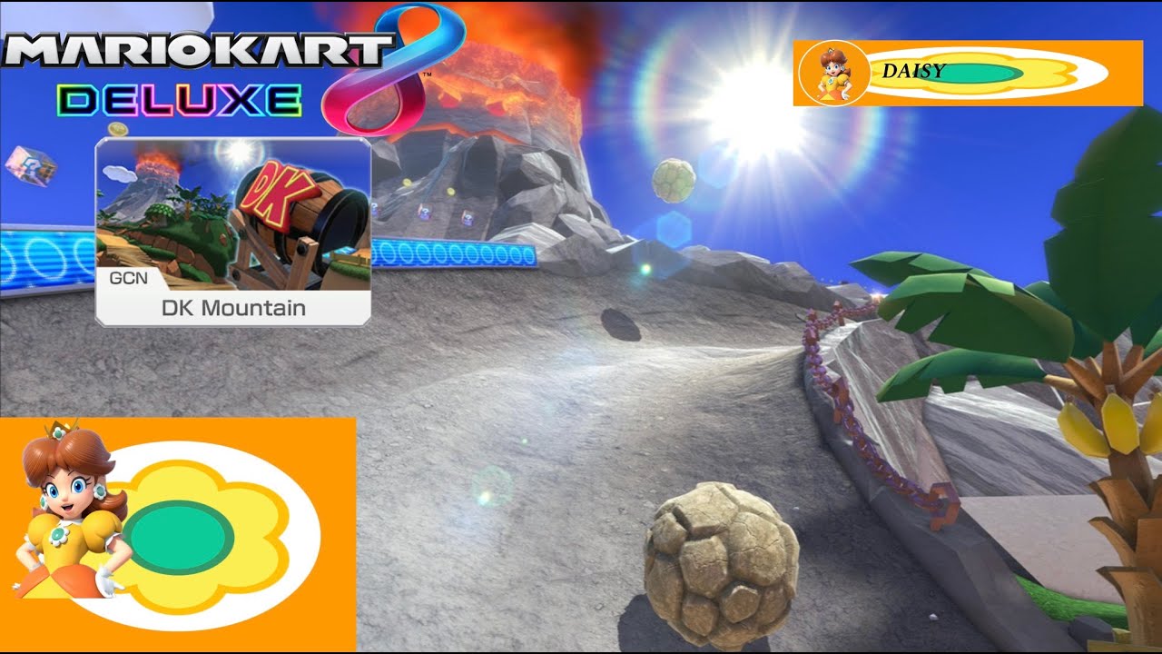 Mario Kart 8 Deluxe GCN DK Mountain (Daisy) - YouTube