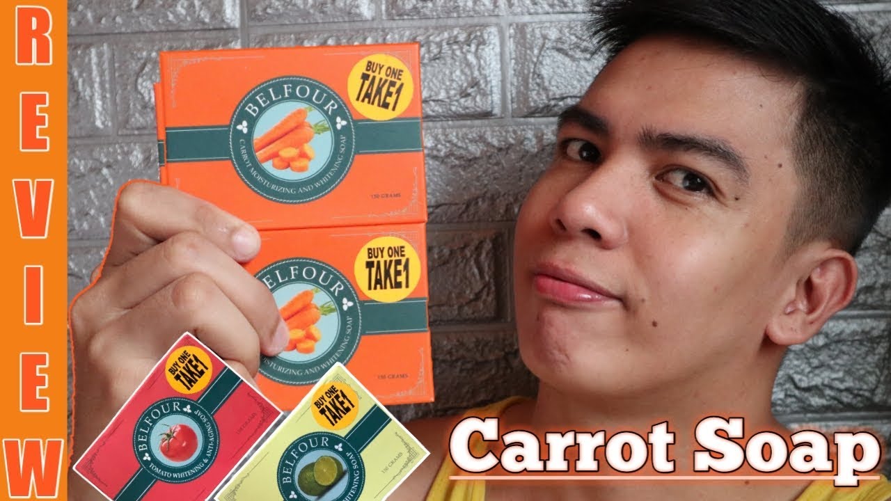 BELFOUR Carrot Moisturizing And Whitening Soap Review | Philippines ...