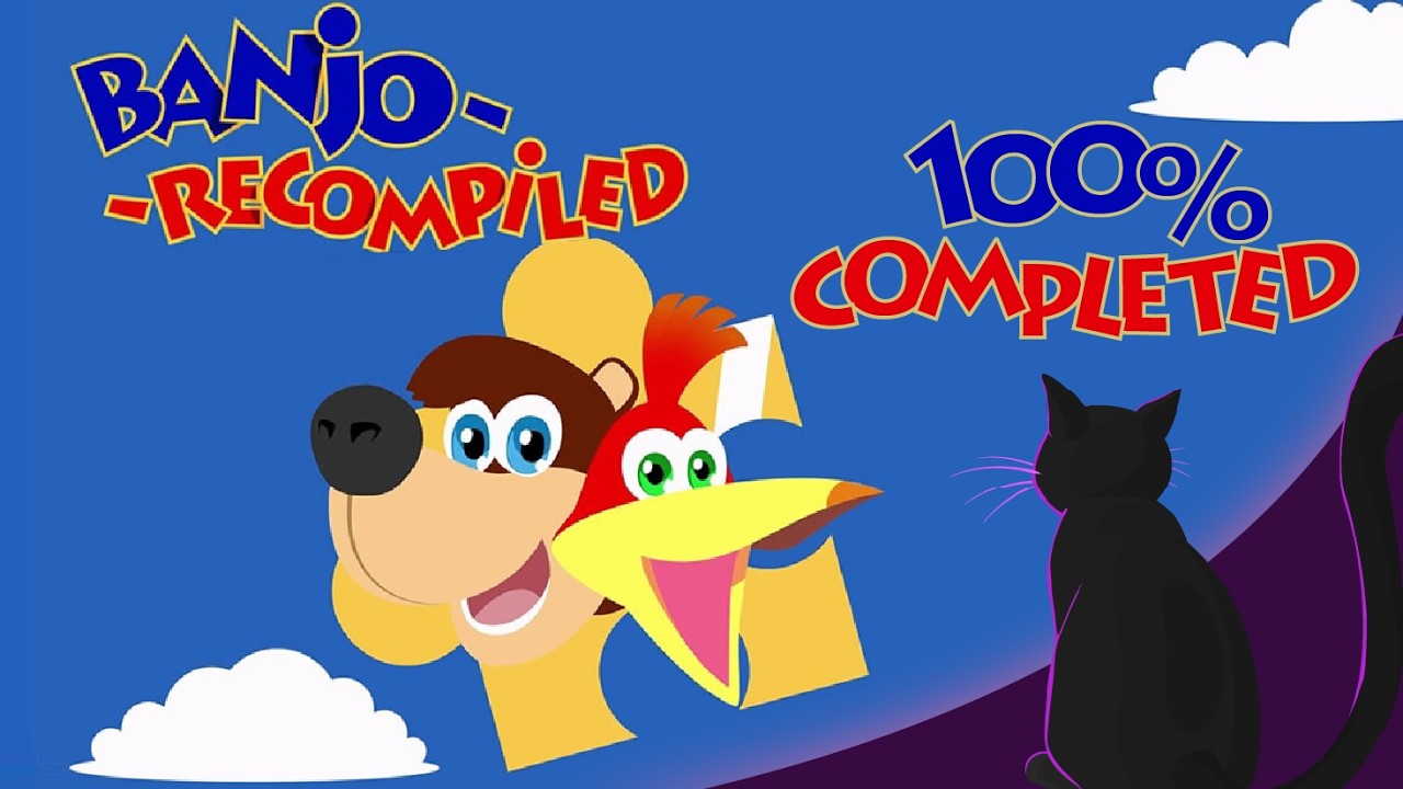 Banjo: Recompiled (Banjo Kazooie Native PC Port) Full Game Longplay 100 ...