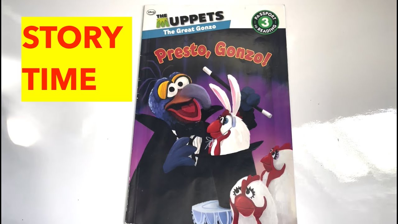 PRESTO,GONZO! | Read with me | Bedtime Stories for kids in English ...